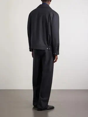 De Bonne Facture Grandad Straight-leg Trousers