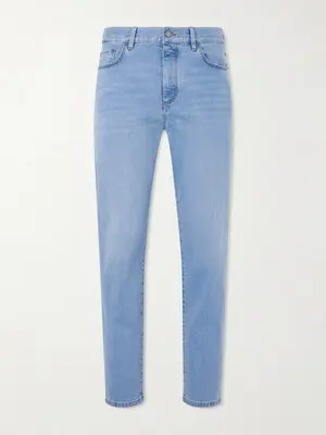 Zegna Straight-leg Denim Jeans - Blue