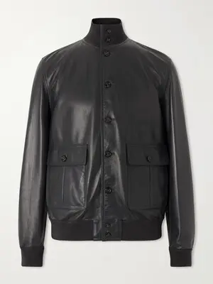 VALSTAR Valstarino Nappa Leather Jacket - Black