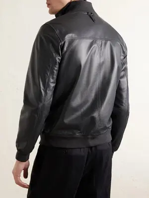 VALSTAR Valstarino Nappa Leather Jacket - Black