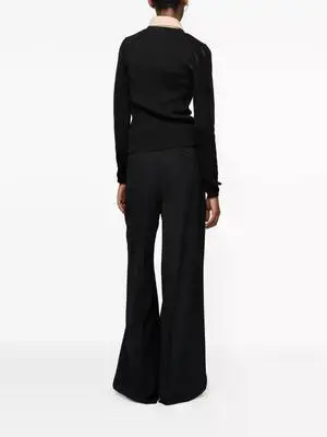 Acne Studios Button Knitted Cardigan - Black