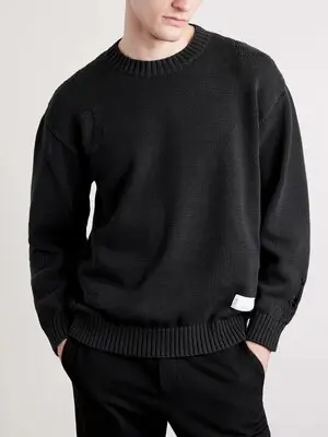 NEIGHBORHOOD Savage Cotton Crewneck Sweater