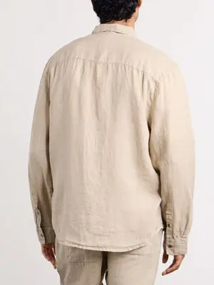 JAMES PERSE Linen Canvas Shirt
