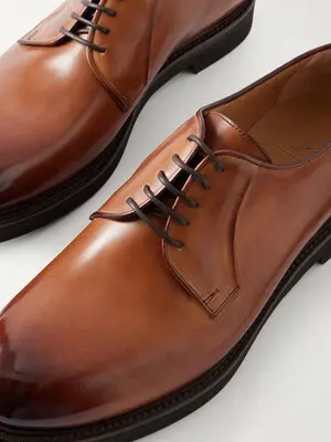 Mr P. Leather Derby Shoes