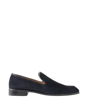 Mr P. Venetian Suede Loafers Blue