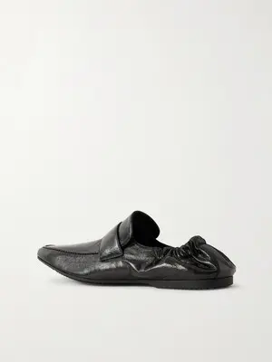 Balenciaga Lambskin Palermo Loafers - Black