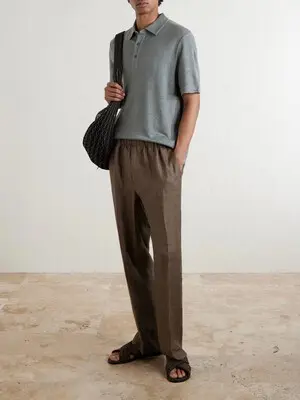 Mr P. Linen Polo Shirt