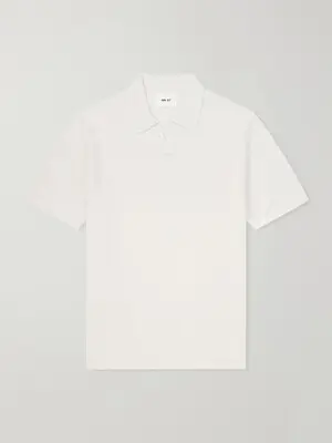 Nn07 Paul 60016 Cotton Polo Shirt - White