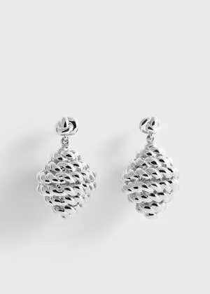TOTEME Rope Drop Earrings