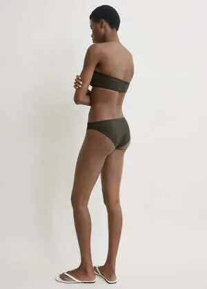 TOTEME Ribbed Bikini Bottom - Green