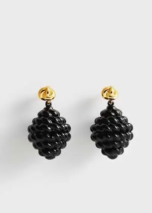 TOTEME Rope Drop Earrings - Gold
