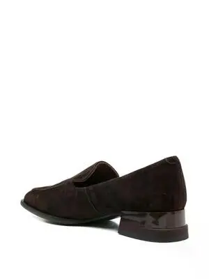 LINDA BAUMANN Square-toe Loafers