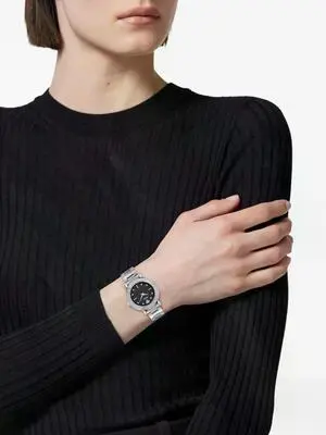 Versace Greca Sphere 30mm Watch - Black