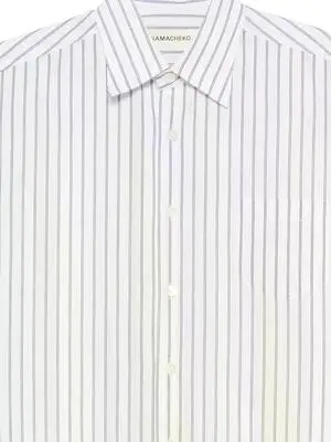 NAMACHEKO Colt Striped Shirt - White