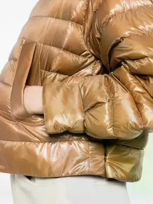 Herno Polo-collar Padded Jacket - Brown