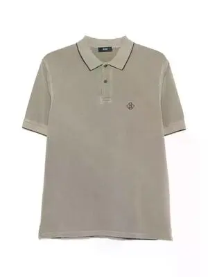Herno Logo-embroidered Polo Shirt