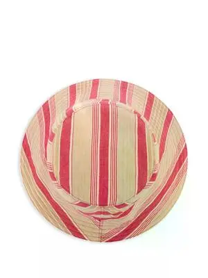 Isabel Marant Étoile Striped Bucket Hat - Red