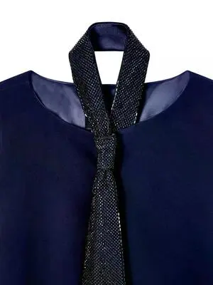 Giorgio Armani Tie Detailed Jacket