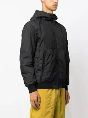 Stone Island Compass-patch Hooded Jacket