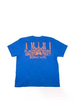 Amiri Soho Nyc Flagship T-shirt - Blue