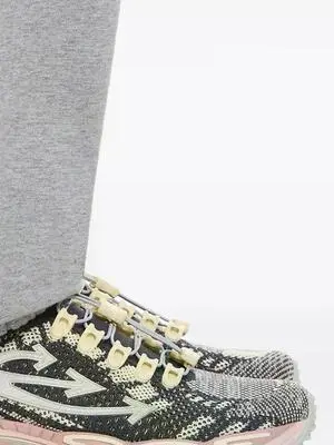 Off-White Be Right Back Knit Sneakers - Grey