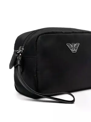 Emporio Armani Logo-plaque Makeup Bag
