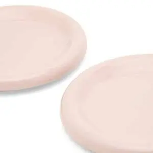 HAY Barro Side Plate Set Of 2 - Pink