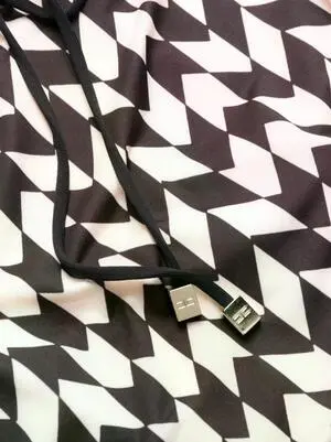 Elisabetta Franchi Geometric-print Swimsuit