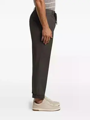 Peserico Linen Straight-leg Trousers