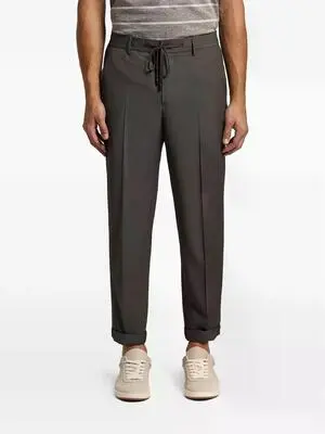 Peserico Linen Straight-leg Trousers
