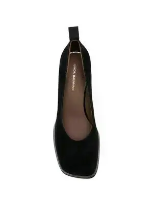 LINDA BAUMANN Square-toe Heeled Pumps