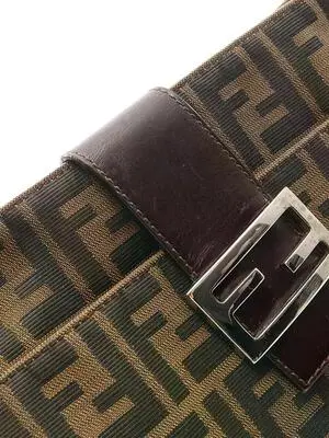 Fendi 2000-2010 Canvas Zucca Shoulder Bag