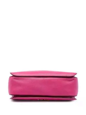 Miu Miu Goatskin Madras Satchel