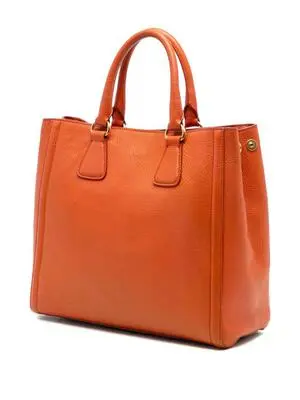 Prada Vitello Daino Open Convertible Tote Satchel 2000-2026