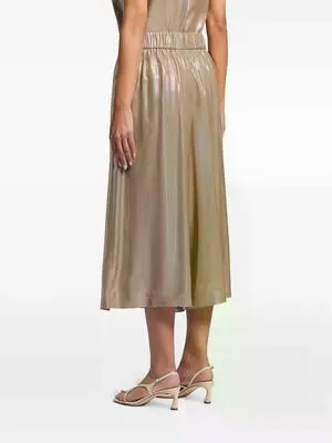 Peserico Lamé Twill Trousers