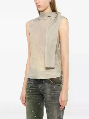 Our Legacy Cowl-neck Sleeveless Top