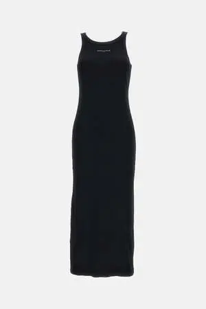 Maison Kitsuné Long Knit Dress - Nero
