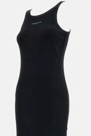 Maison Kitsuné Long Knit Dress - Nero
