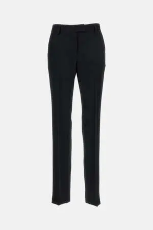 Alberto Biani Straight-leg Ankle Trousers - Black
