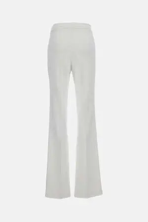 Elisabetta Franchi Wide-leg Crêpe Trousers