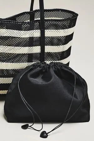 MELIE BIANCO Arica Woven Tote Bag