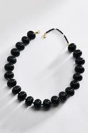 Baublebar Joan Semi-precious Beaded Necklace - Black