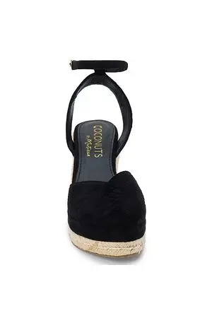 Matisse Becca Espadrille Wedges - Black