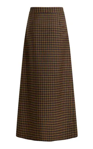 Etro Wool Maxi Skirt