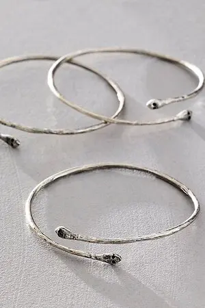 ALKEMIE Sterling Serpent Bangle