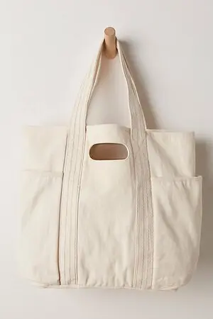 Free People Patch Printed Caravan Tote Bag
