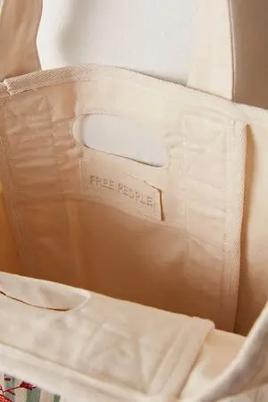 Free People Patch Printed Caravan Tote Bag