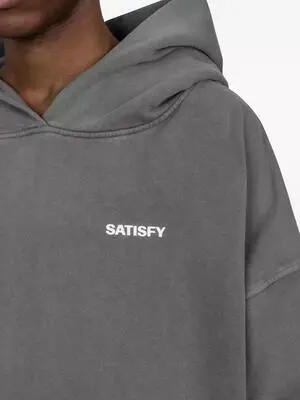 Satisfy Logo-print Hoodie