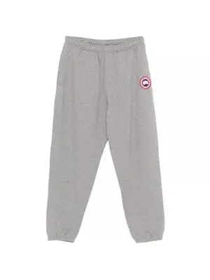 Canada Goose Rove Logo-patch Cotton Track Pants - Grey