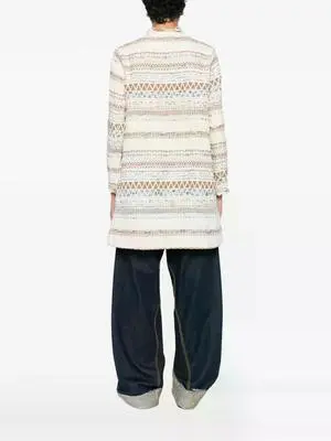 BYE Geometric Fringed Jacket
